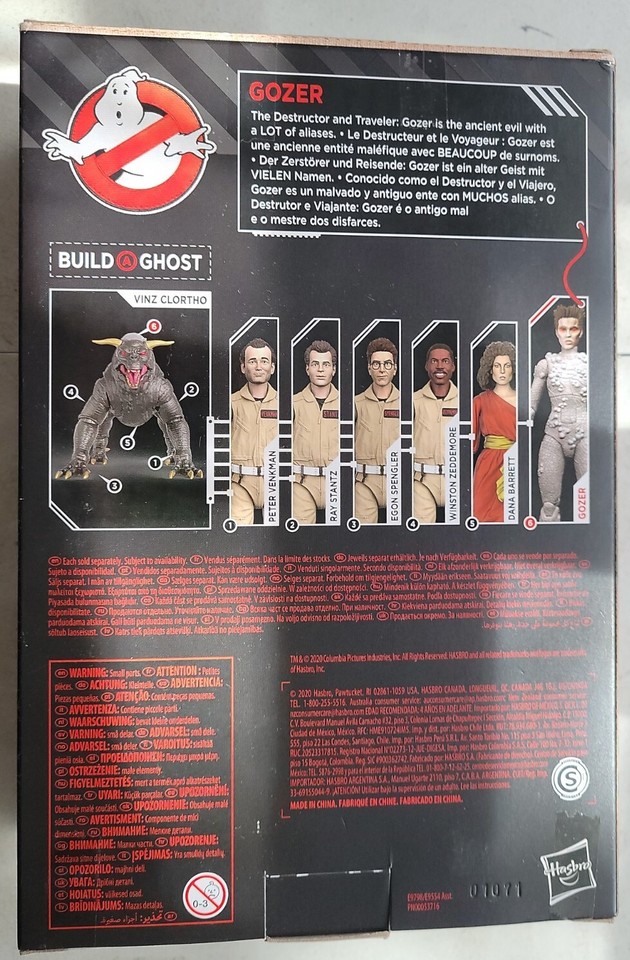 NEW HASBRO GHOSTBUSTERS PLASMA SERIES GOZER ACTION FIGURE! A140 | eBay
