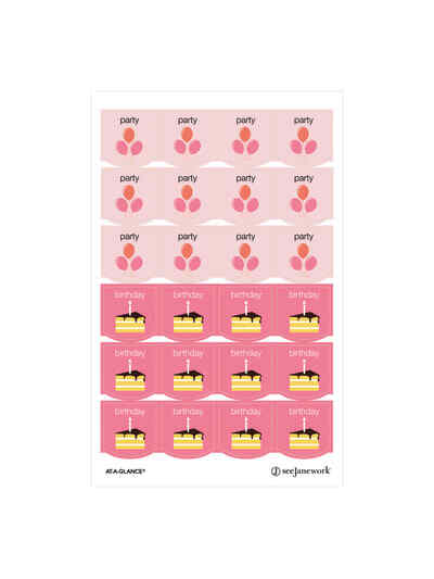 AT-A-GLANCE See Jane Work PLANNING STICKER SET, 10 Sheets | eBay