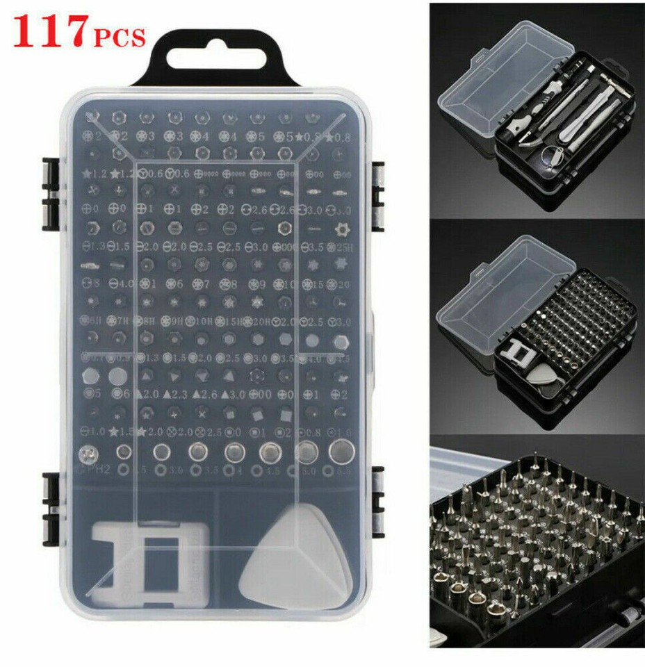 117 Computer Repair Kit Set Tool Laptop PC Precision Screwdriver Torx ...
