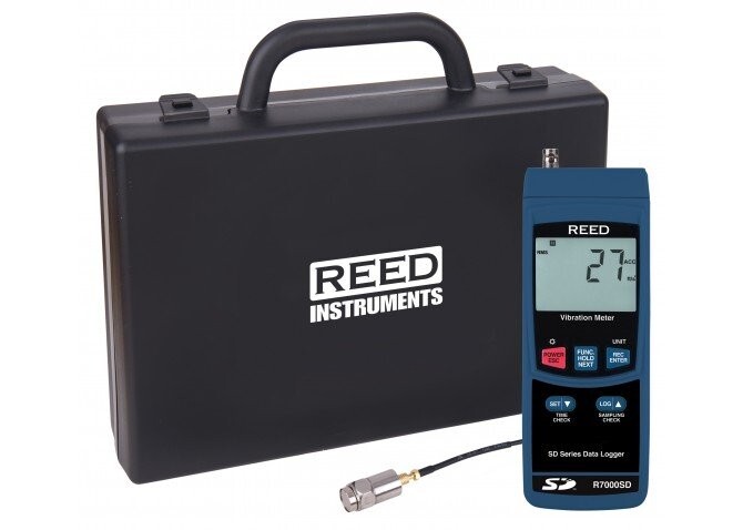 Reed R7000SD Vibration Meter w/ SD Card Slot for Data Logging | eBay