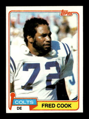 1981 Topps #64 Fred Cook Baltimore Colts NM+ Football Card *H504 | eBay