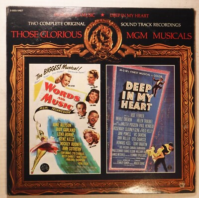 THOSE GLORIOUS MGM MUSICALS #54 / DOUBLE OST / 2X12” STEREO LPs / MGM 2 ...