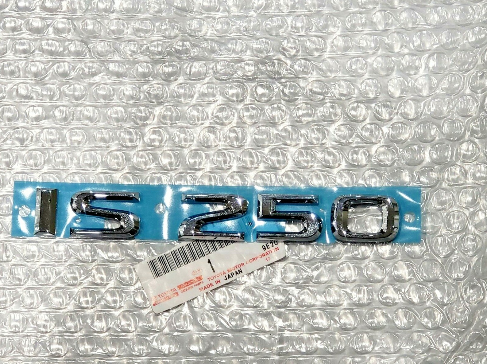 14-15 NEW LEXUS IS250 CHROME EMBLEM LUXURY WORD REAR TRUNK 2014 2015 | eBay