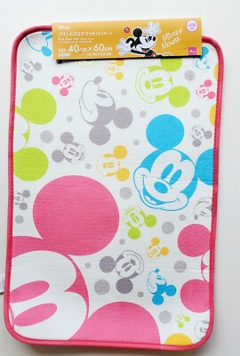 Daiso Disney MICKEY MOUSE Floor Mat Rug For Bathroom Bedroom Doorway ...