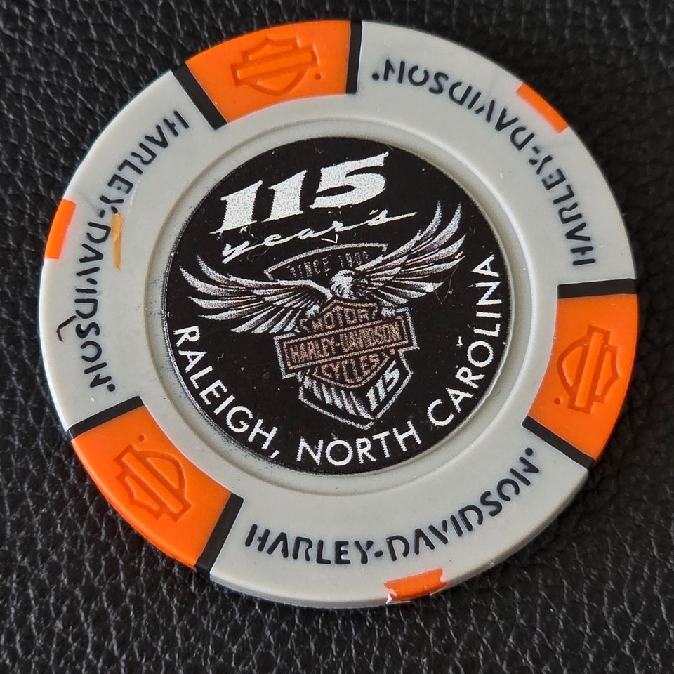 115th Anniversary TOBACCO ROAD HD ~ NORTH CAROLINA (Gray) Harley Poker ...