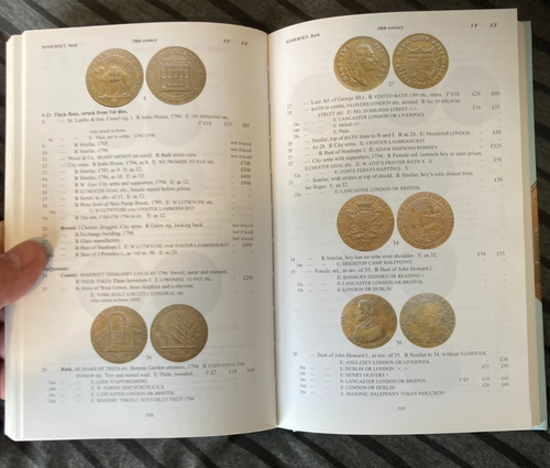 the token book 17th 18th 19th century tokens and their values signed by ...