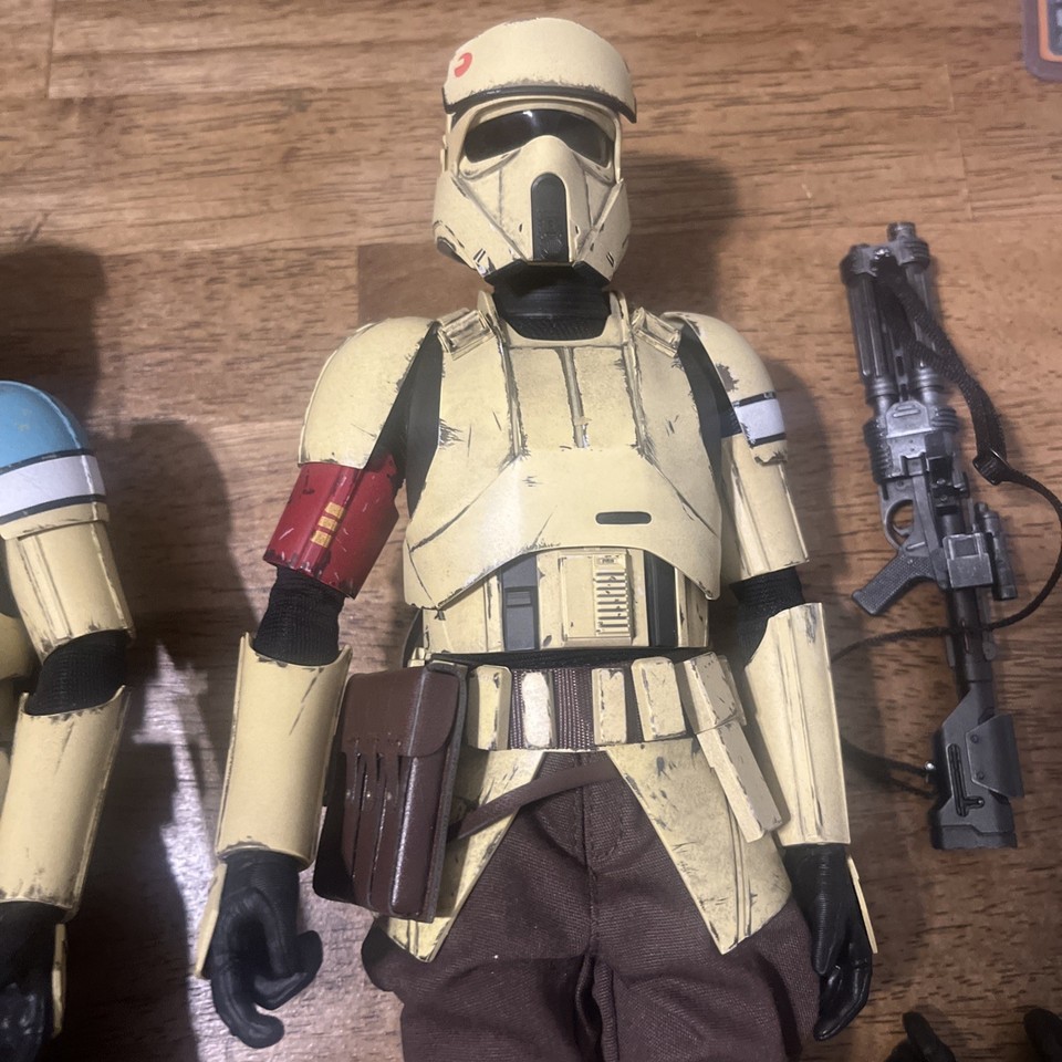 Star Wars Hot Toys Shoretrooper Squad Leader MMS592 Lot Of 2 ...