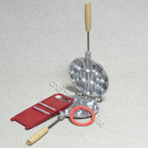 16pcs Pastry Maker Alu Oreshnitsa Орешница Russian Oreshki Baker ...