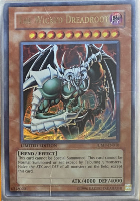 The Wicked Dreadroot - JUMP-EN018 - Ultra Rare (Limited Edition) | eBay