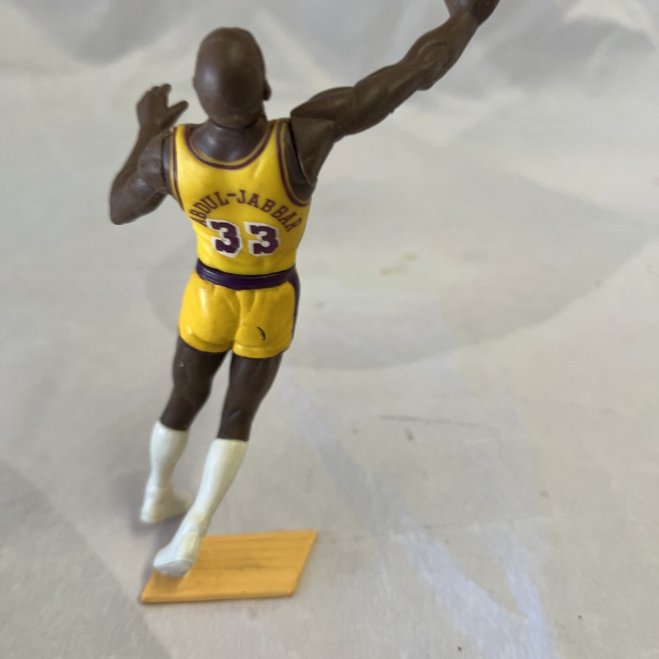 1988 Kareem Abdul-Jabbar Kenner Starting Lineup Loose Basketball Action ...