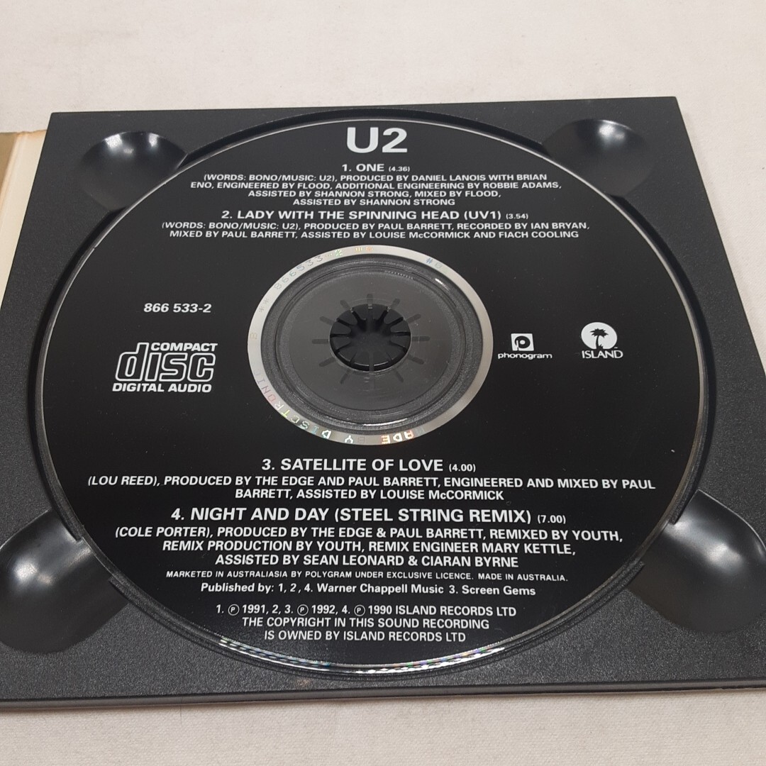 One [Single] by U2 (CD, Feb-1992, Island (Label)) 42286653327 | eBay.de