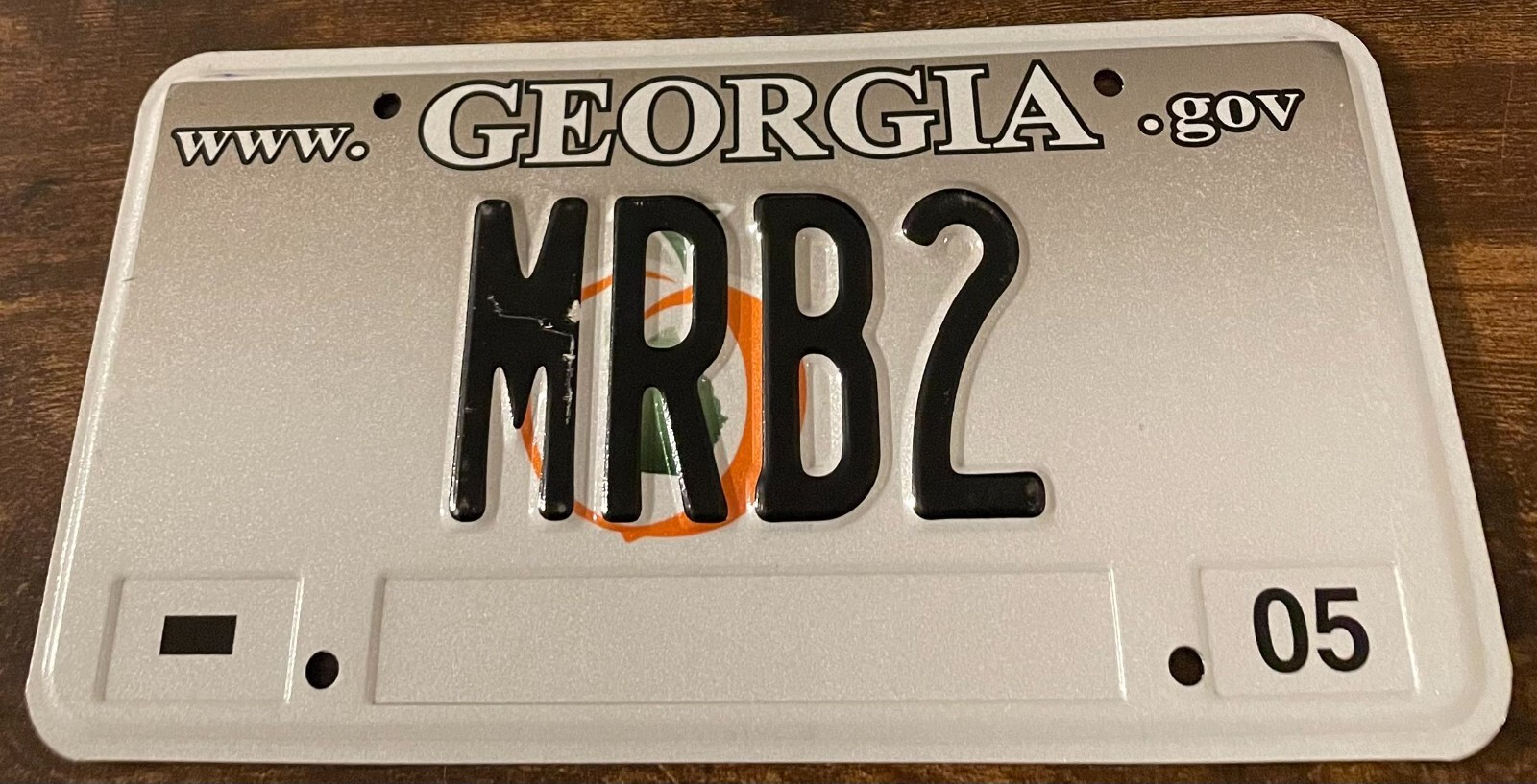 MRb2 Vanity License Plate Georgia MR B2 MRB 2 | eBay
