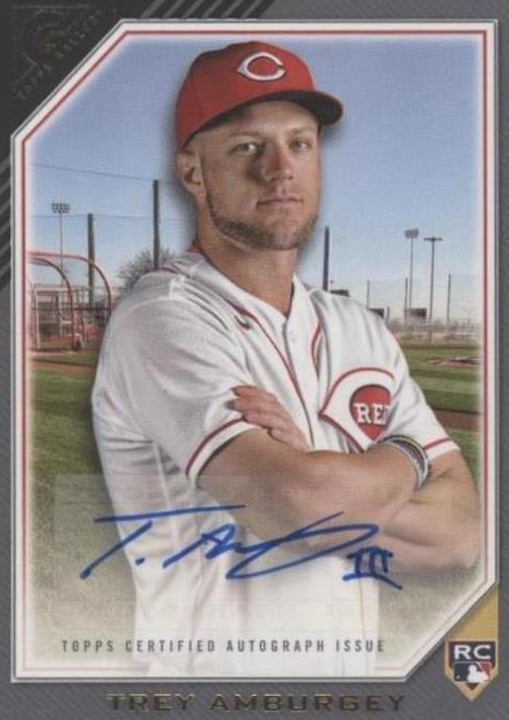 2022 Topps Gallery - Rookie Autographs Trey Amburgey #RA-TA (AU, RC ...