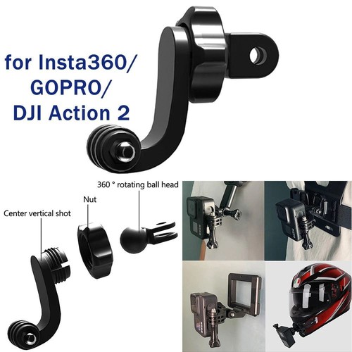 For Go-pro Camera Mount Universal Action Camera Vertical Bracket ...