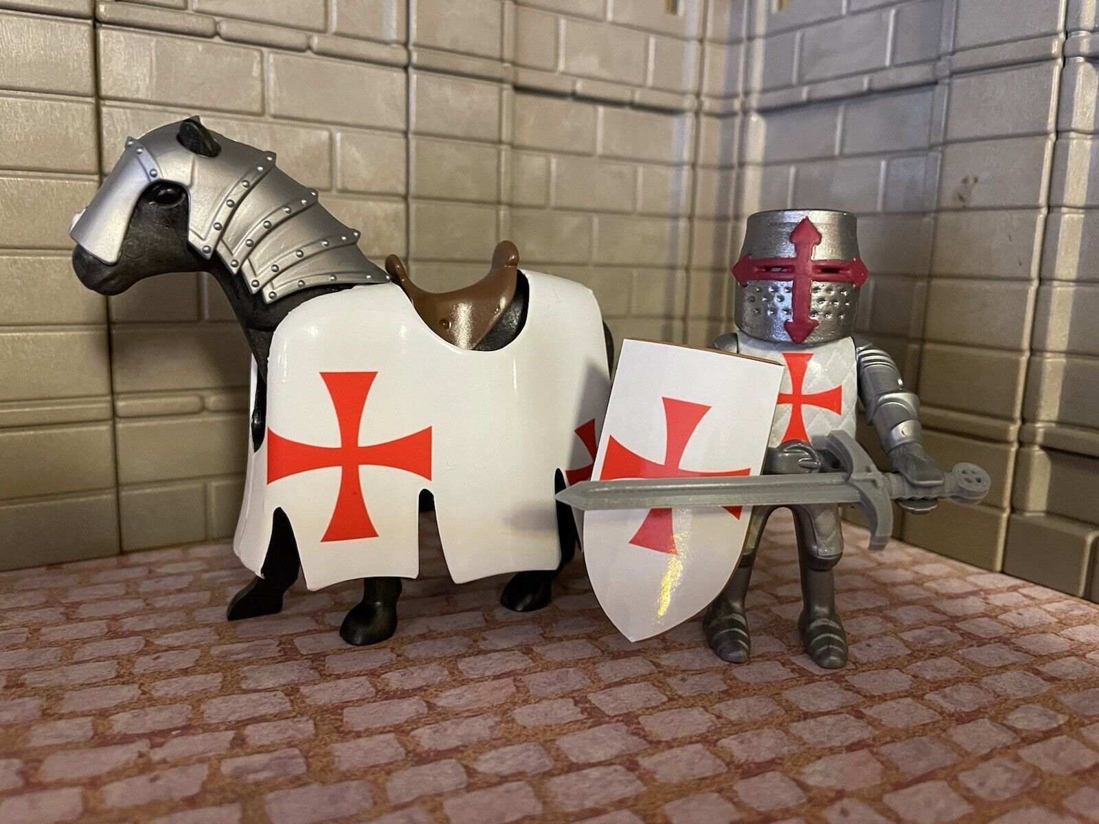 Playmobil Templar Custom. Crusader/kreuzritter/Templar/Templier/Croisés ...
