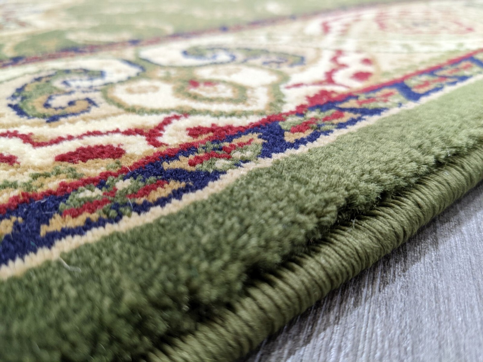 Traditional classical green Hall-Runner heavy Density -Assorted Lengths ...