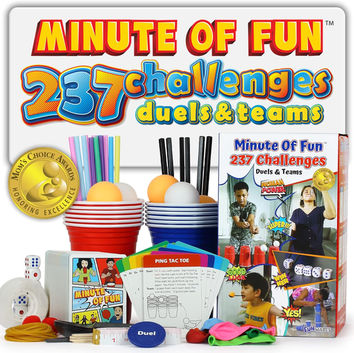 Minute of Fun Party Game - Amazing, 237 Minute to Win It Games, Fun ...