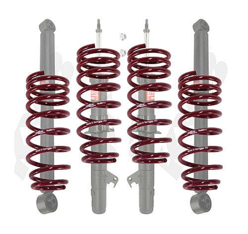 KYB 4 SHOCKS STRUTS VOGTLAND GERMAN LOWERING SPRINGS MAZDA 6 4cyl 03 ...