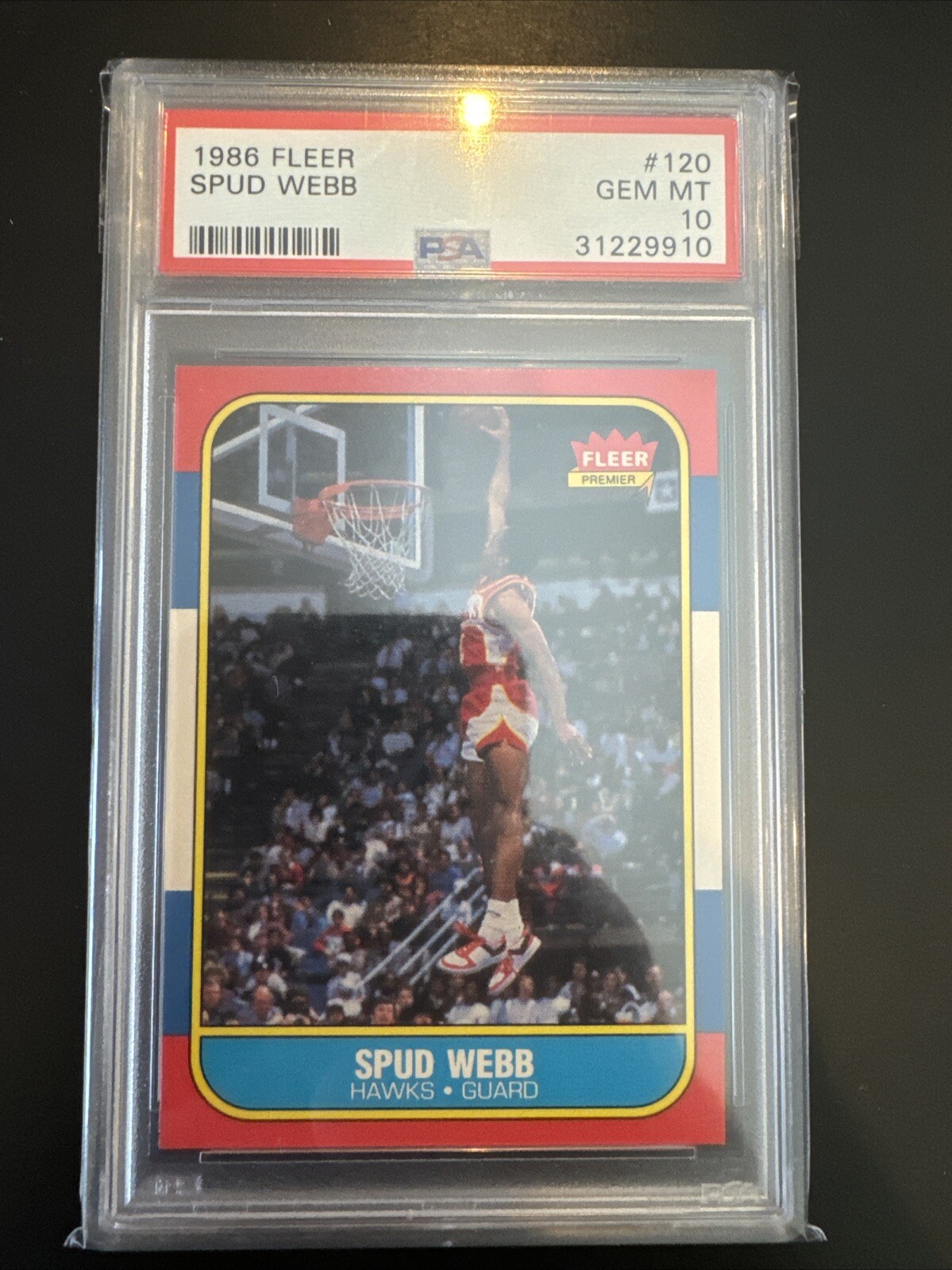 Spud Webb 1986 Fleer #120 Base Price Guide - Sports Card Investor