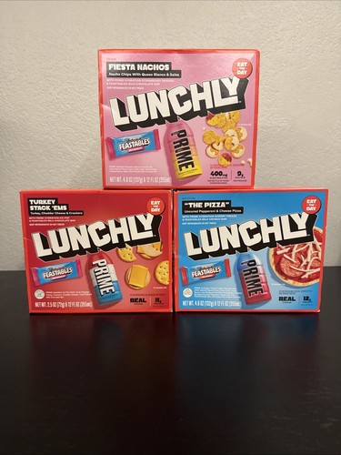 RARE MR BEAST AND KSI LUNCHLY THE PIZZA TURKEY STACK EMS’ FIESTA NACHO ...