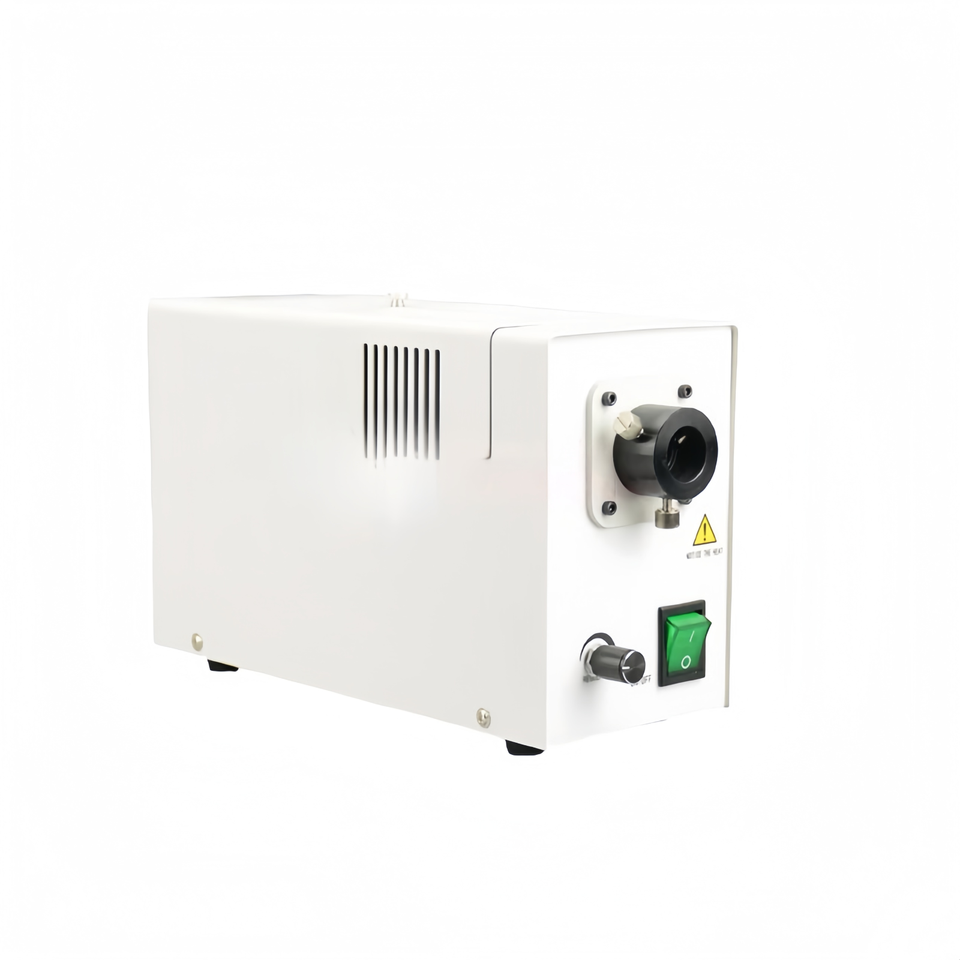 150W Dual Metal Pipe Fiber Optic Halogen Cold Light Source Illuminator ...