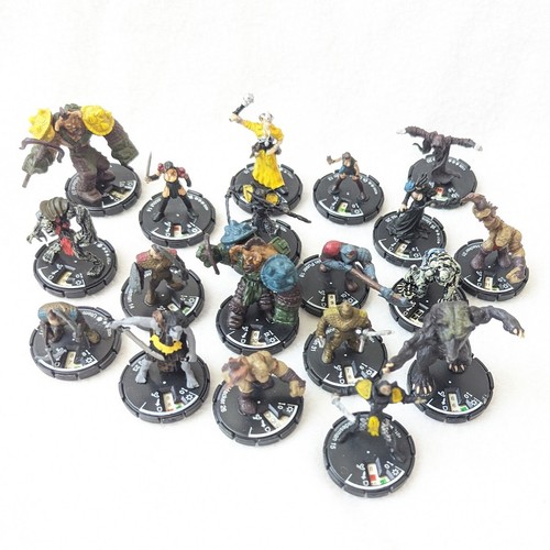 LOT of 19 Mage Knight Figurines Miniatures Wizkids RPG Game Vintage ...