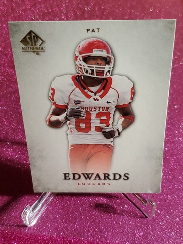 2012 SP Authentic Pat Edwards Rookie Card #79 - Houston Cougars | eBay
