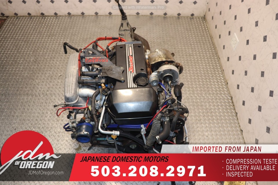 JDM 3SGE TURBOCHARGED BEAMS TOYOTA ALTEZZA IS300 VVTI ENGINE W/ 6 SPD ...