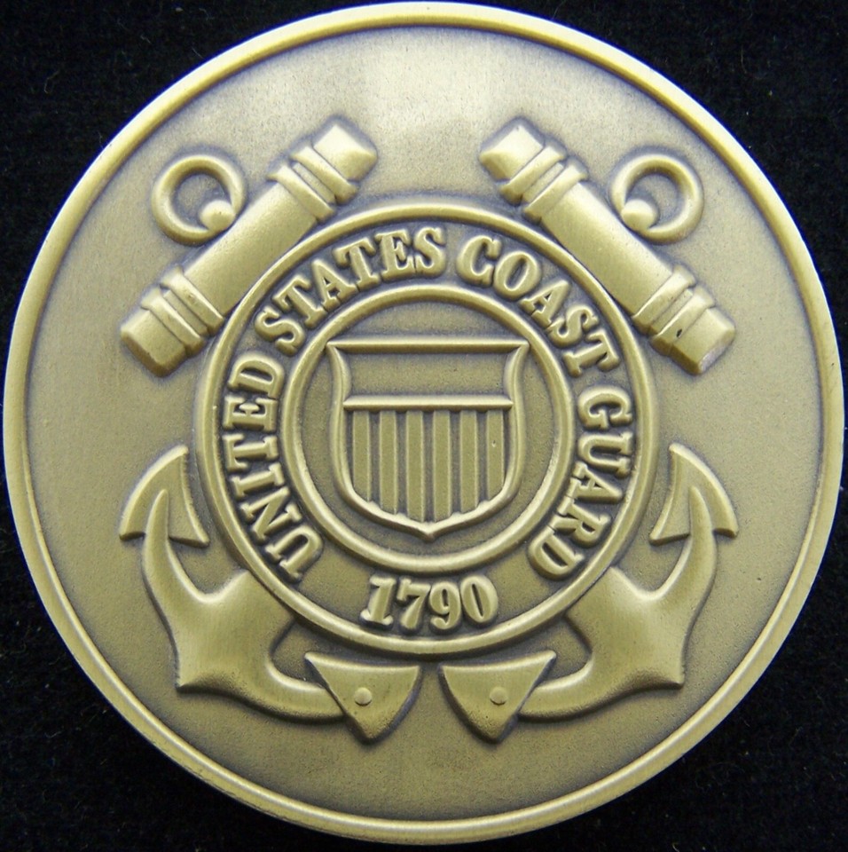 US Coast Guard USCG Air Station Atlantic City New Jersey Challenge Coin ...
