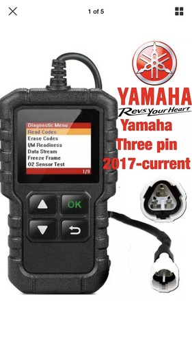 Yamaha MT-125 YZF 125 FI,2017-onwards OBD2 fault code scanner ...