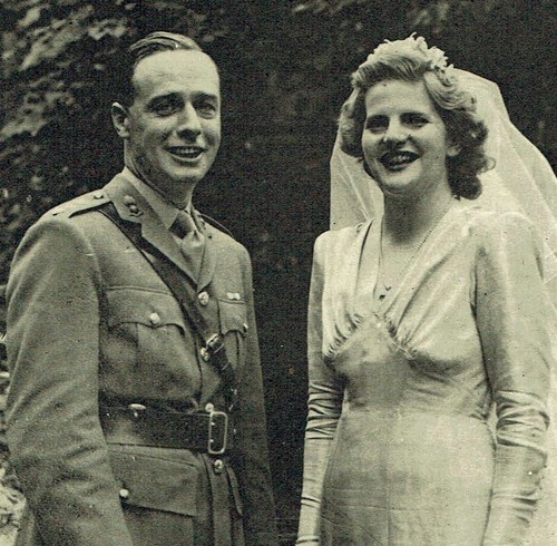 Wedding John Atholl Duncan Synolda Butler Lord Dunboyne 1945 Photo ...