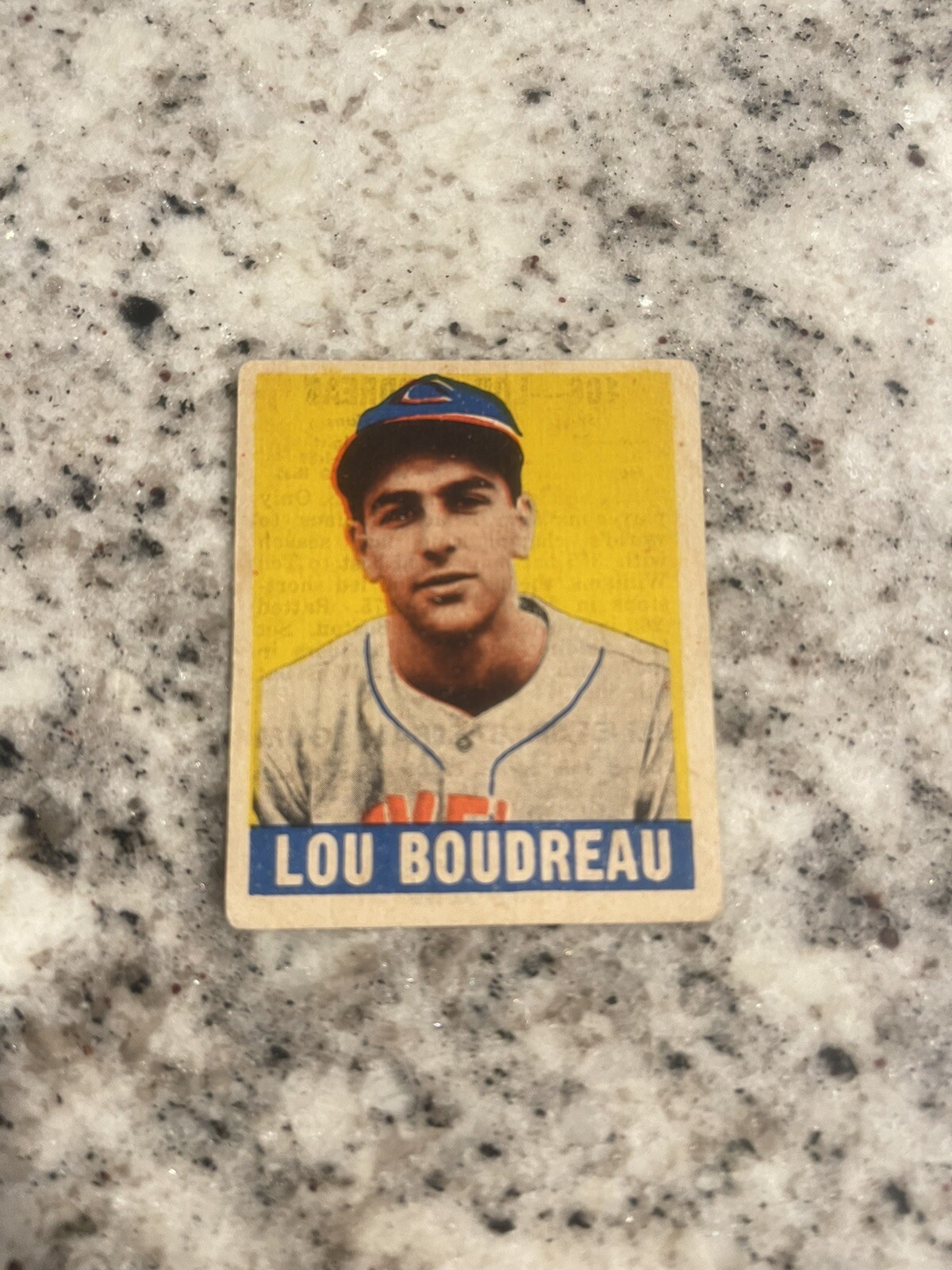 1948 LEAF LOU BOUDREAU #106 VG/EX ROOKIE CARD INDIANS HALL OF FAME | eBay