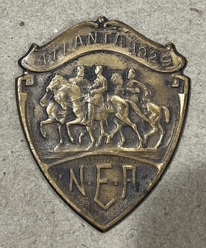 Vintage 1929 National Educational Association Atlanta Pin NEA Stone ...