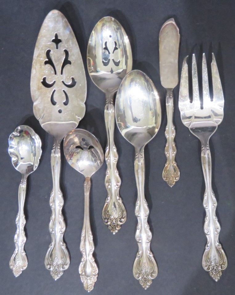 International 1964 "Interlude" Silverplate 8 Place Settings w/Chest 54 ...