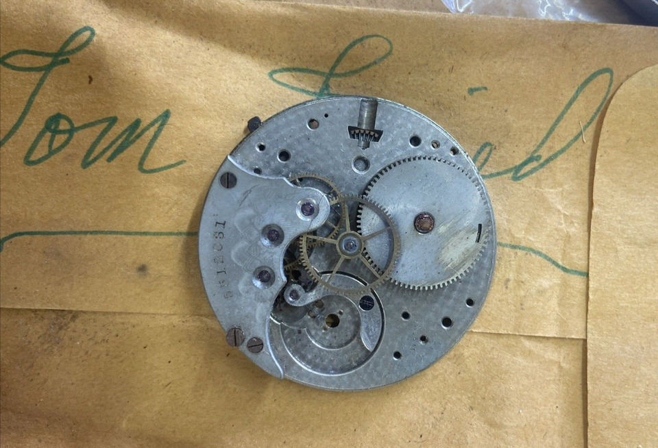 POCKET WATCH MOVEMENTS & PARTS LOT | eBay