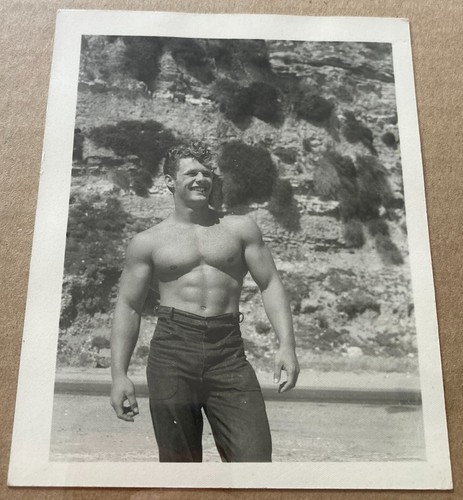 Gene Meyer 1950 Beefcake Photo (Gay Physique Hunk) | eBay