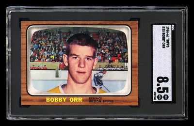 1966 Topps #35 Bobby Orr Rookie Card SGC 8.5 NM-MT+ Stunning Card! | eBay