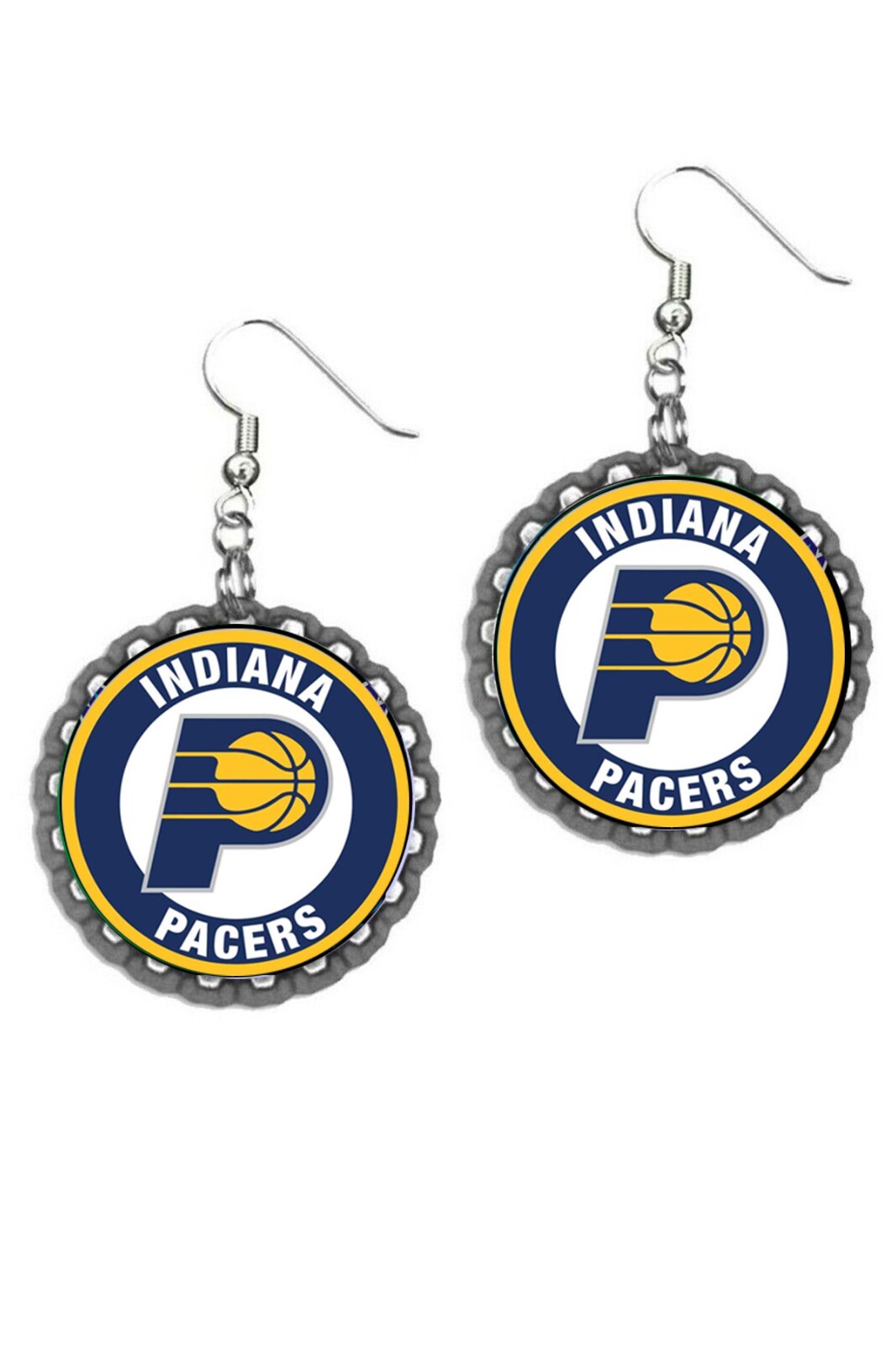 Indiana Pacers earrings earring set super cute pair of Basketball ...