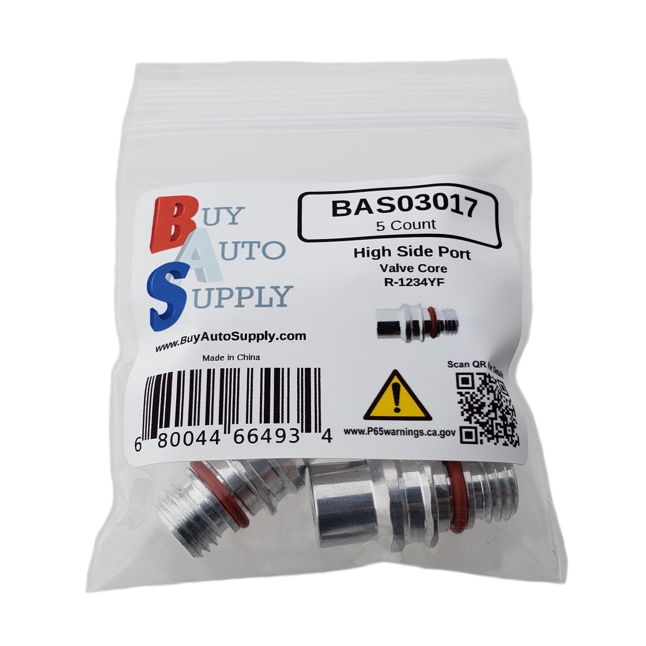 (5 Count) R-1234YF High Side Port A/C Valve Aftermarket Fit GM 22748614 ...