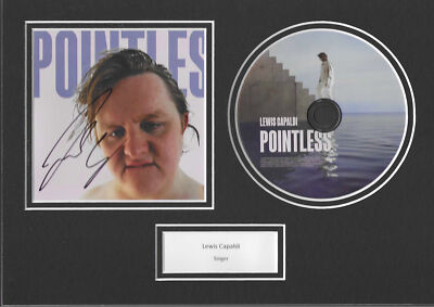 Lewis Capaldi - Signed Pointless - CD Mount | eBay UK