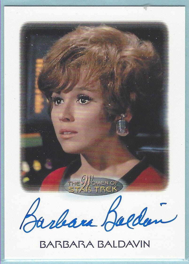 BARBARA BALDAVIN 2021 RITTENHOUSE WOMEN OF STAR TREK ARTS AND IMAGES ...
