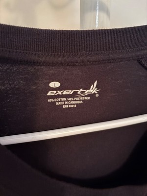 Exertek black short sleeve shirt size large | eBay