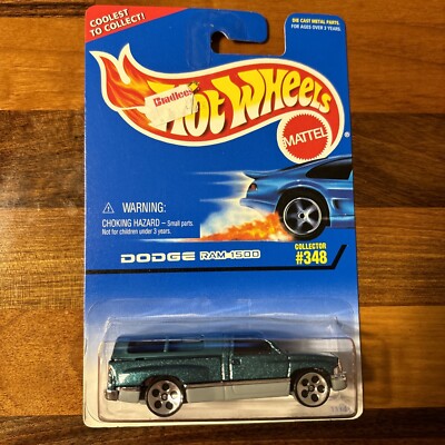Hot Wheels DODGE RAM 1500 #348 - Wheel Variations - 5 holes wheels New ...