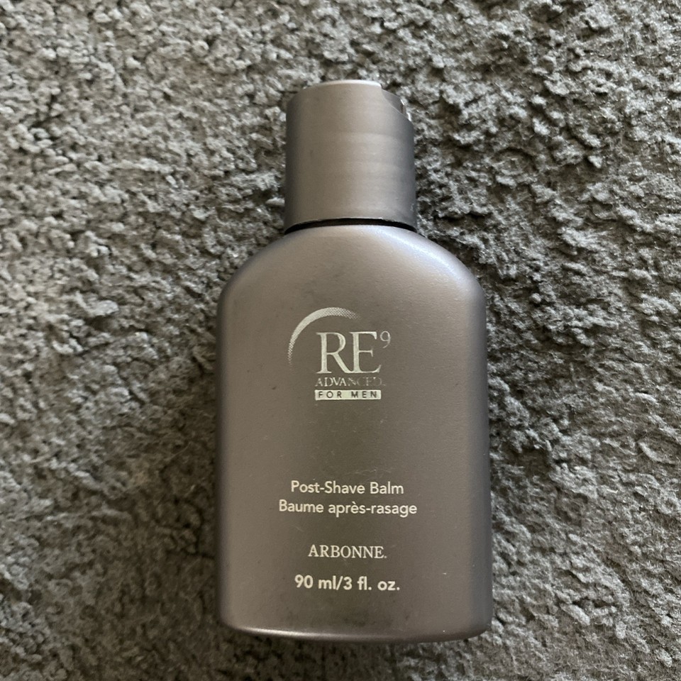 RARE Arbonne RE9 Advanced for Men Post Shave Balm Travel 3 fl. oz ...