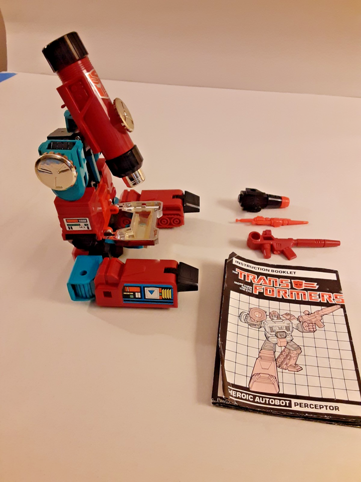 Almost Complete 1985 Vintage G1 Transformers Microscope Figure ...