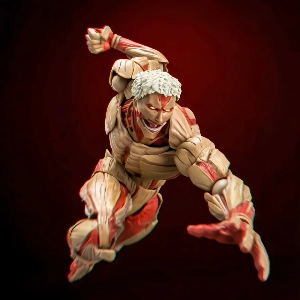 Kaiyodo Armored Titan Revoltech Figure Amazing Yamaguchi AOT Movable ...