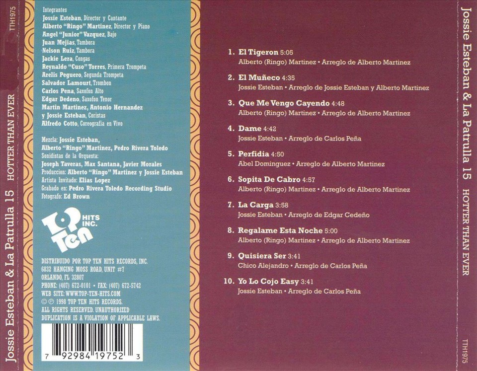 JOSSIE ESTEBAN HOTTER THAN EVER NEW CD | eBay