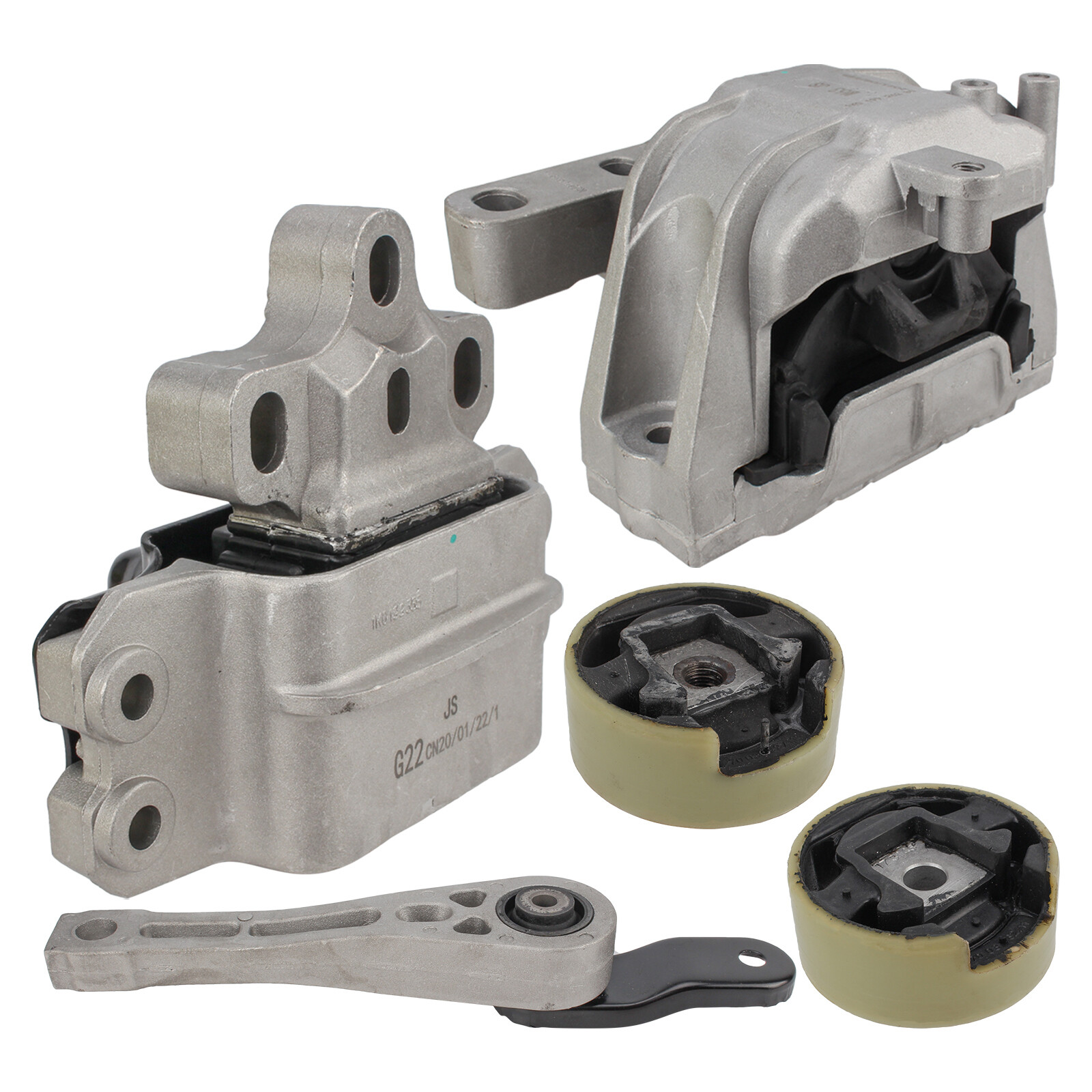Engine Transmission Motor Mount Kit set subframe For VW Jetta Golf ...