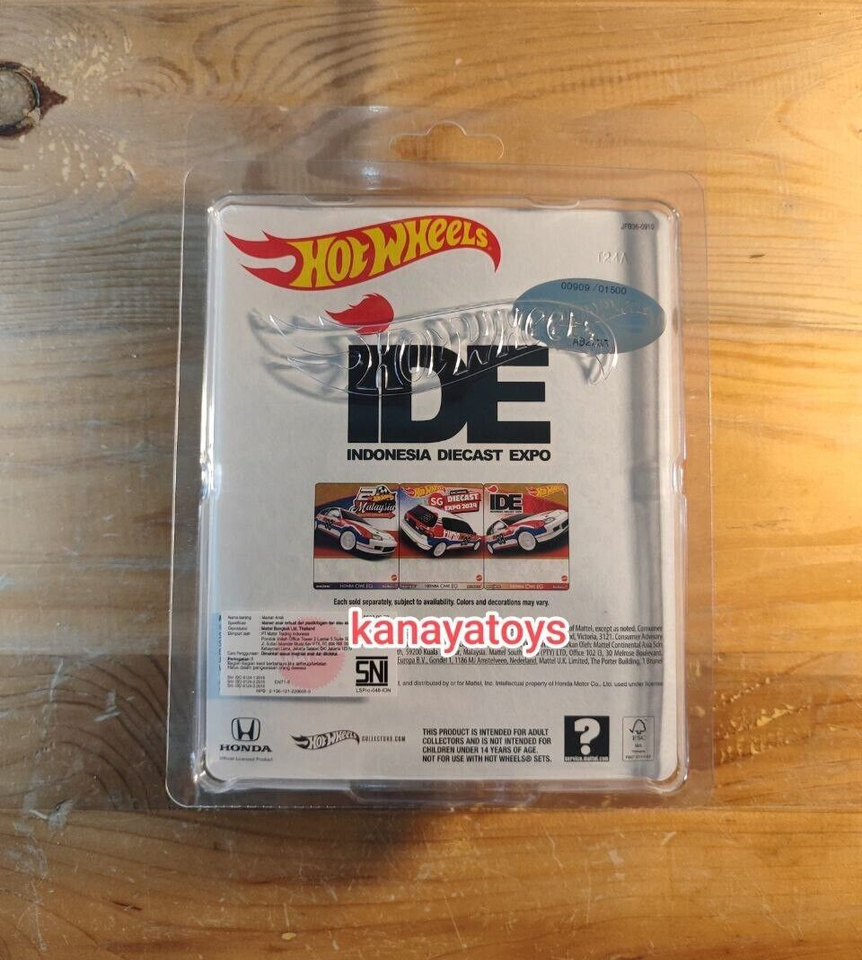 Hot Wheels 2024 Honda Civic EG Indonesia Diecast Expo IDE 2024 #00909 ...