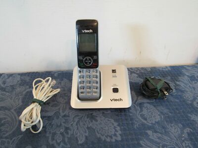Vtech Cordless Phone System CS6619 + Base & Power Adapter Replacement ...